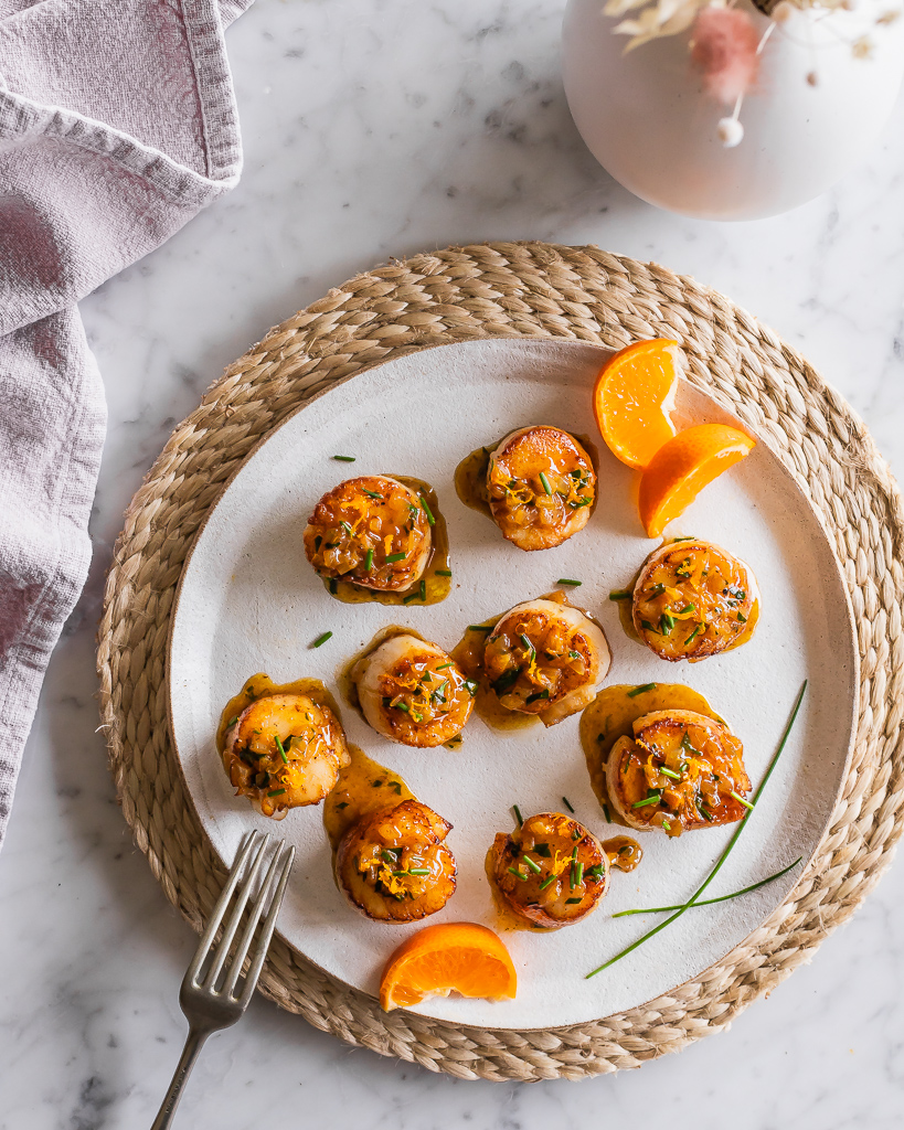 Seared Scallops With Citrus Butter - LGS Specialties