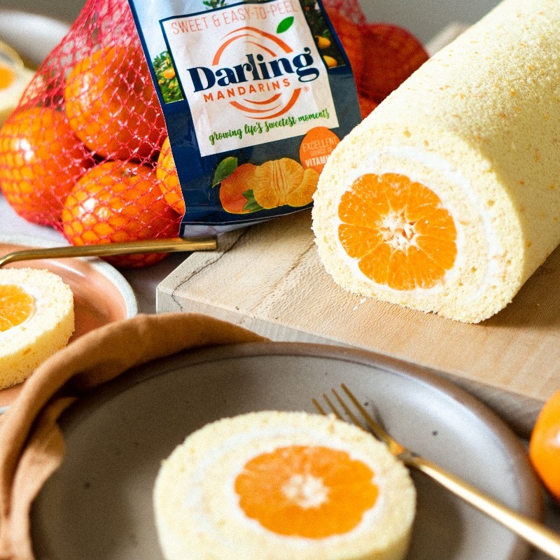Almond Clementine Swiss Roll - LGS Specialties